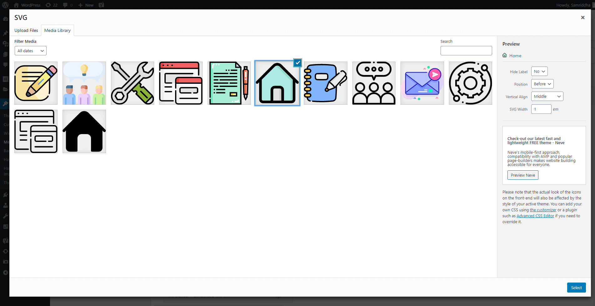 How To Add Icons In Wordpress Menu Hashthemes Www solusyon live